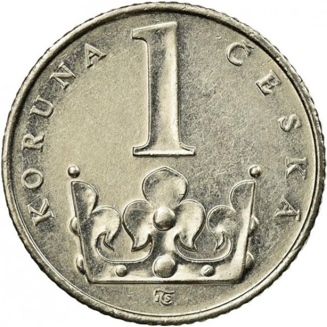 1 крона 1995, Чеська Республіка, Чеська республіка